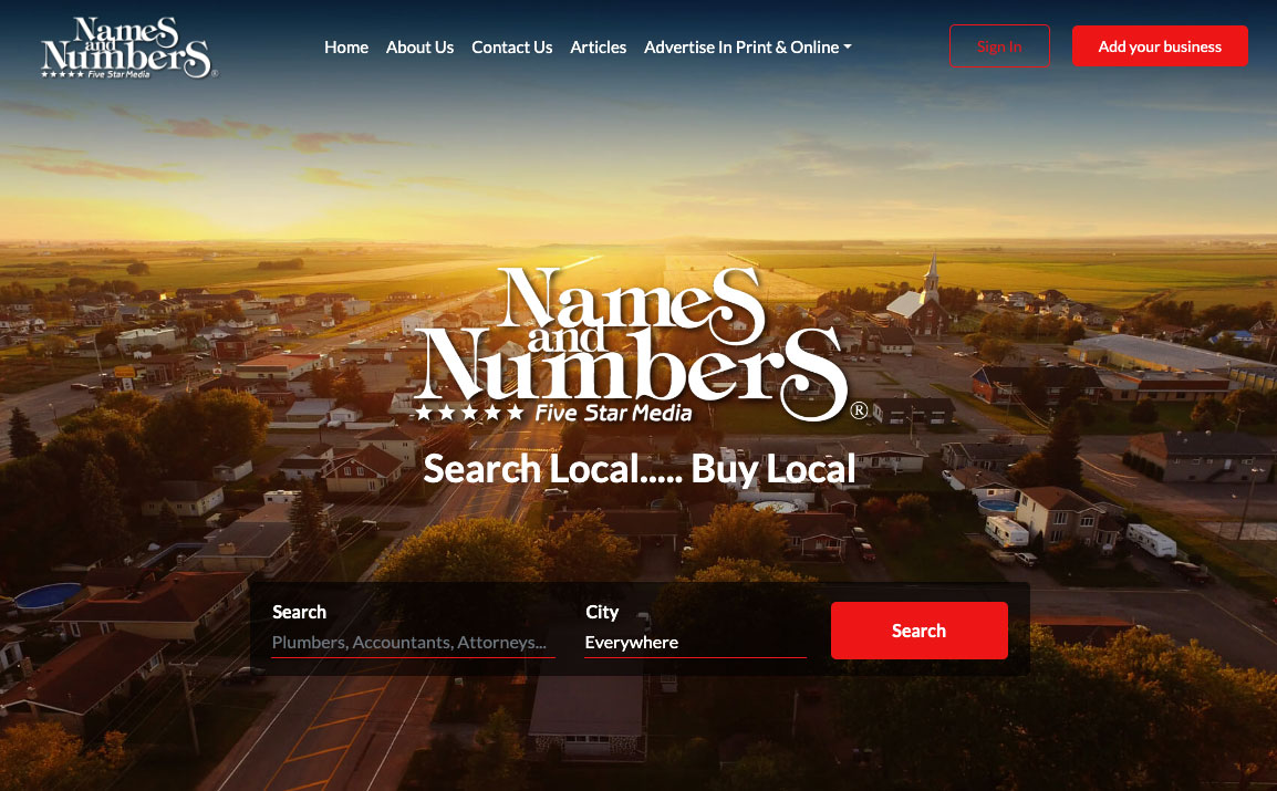 Digital Products | Names and Numbers