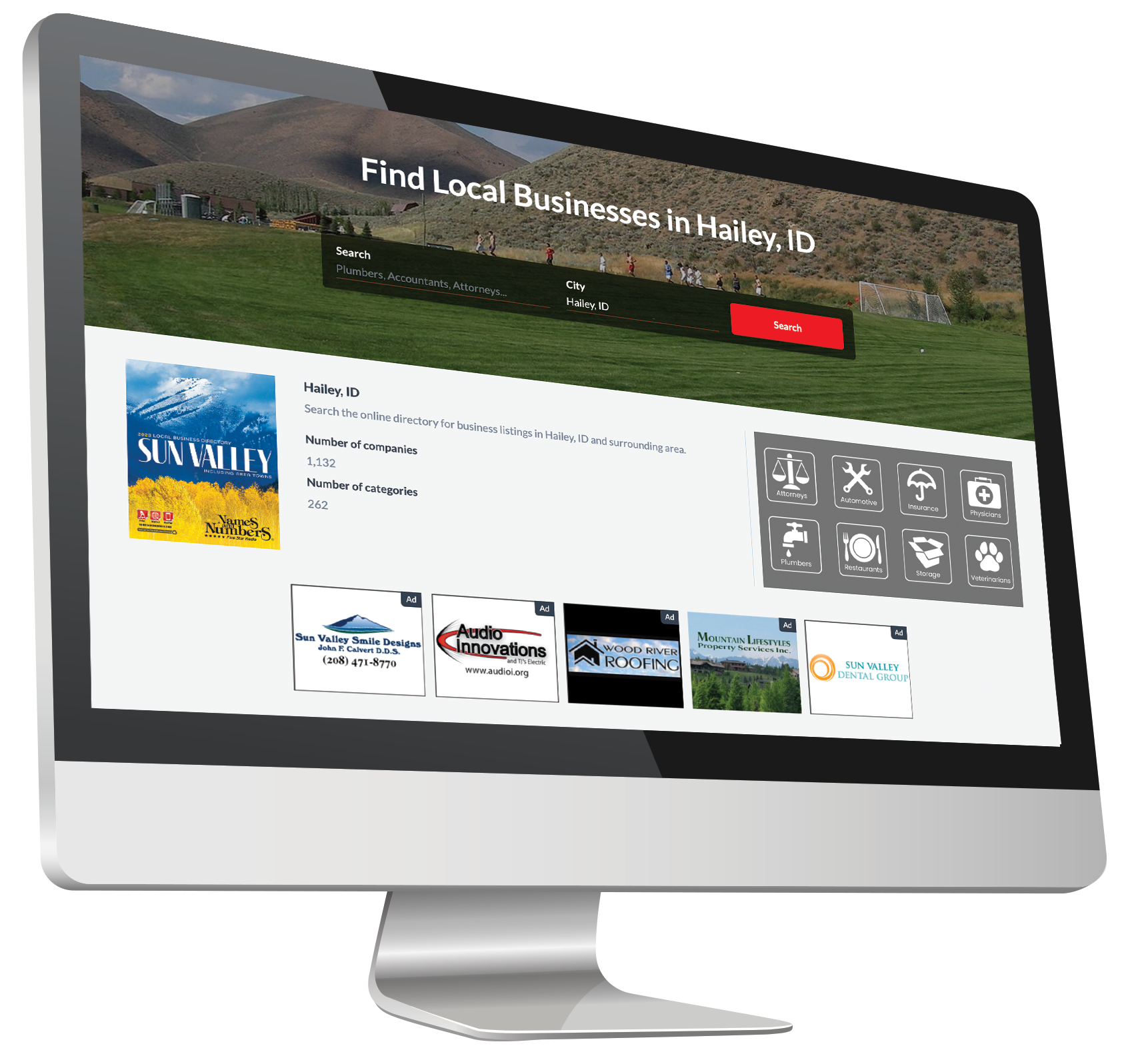 Online Banners - Names and Numbers